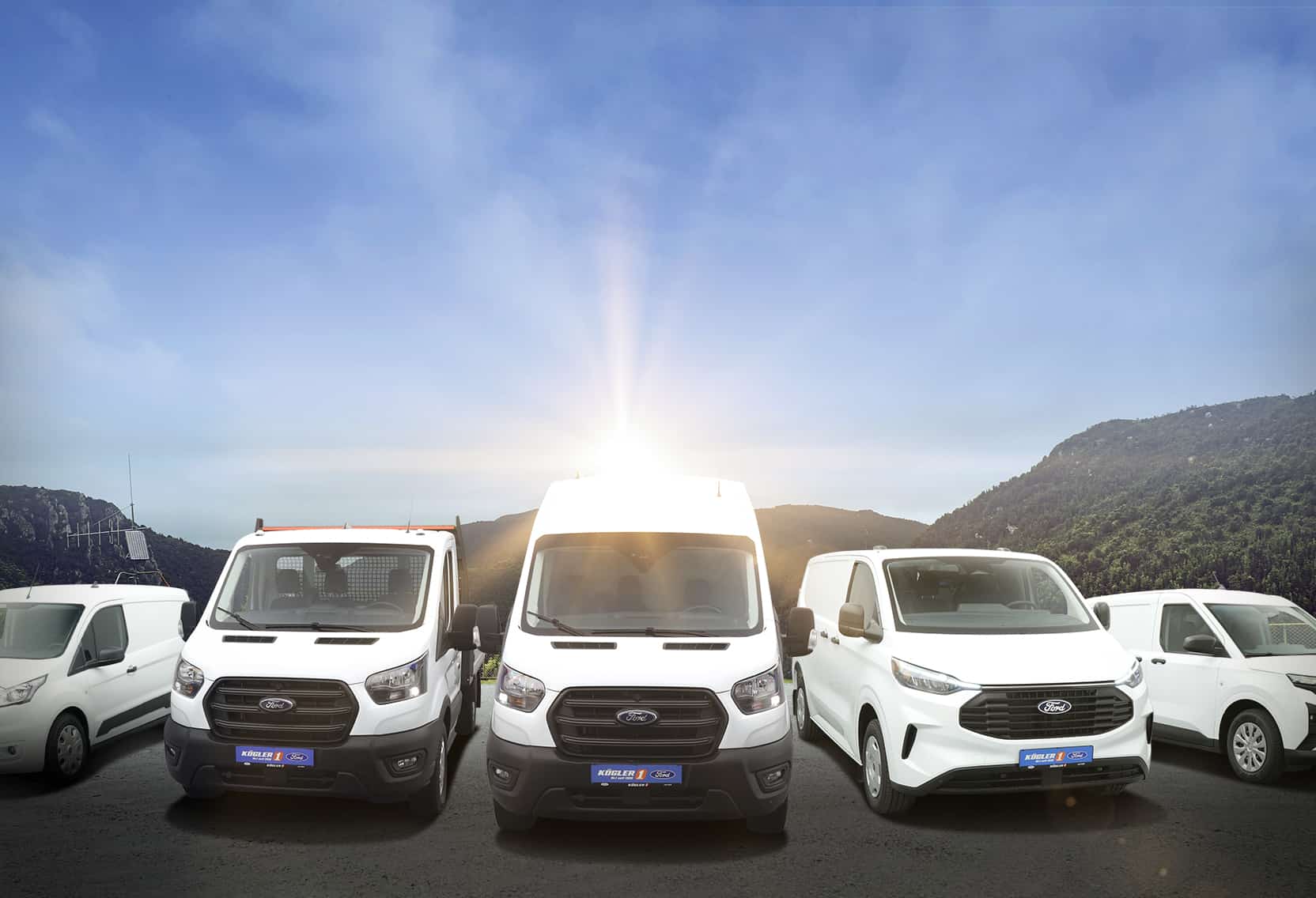 Ford Transit Modelle kaufen - Kasten, Kombi oder Pritsche | Ford Kögler