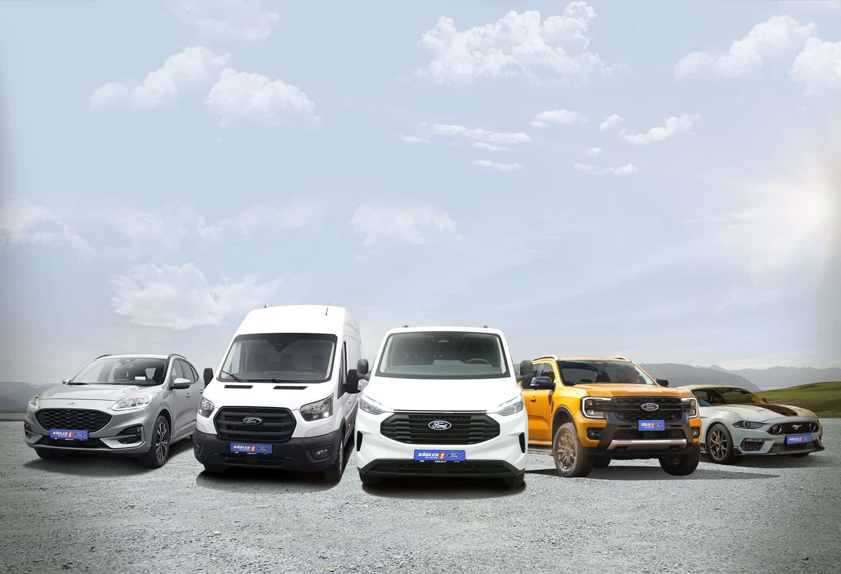 Alle Modelle bei Ford Kögler - bis -40% Rabatt auf Neuwagen | Ford Kögler