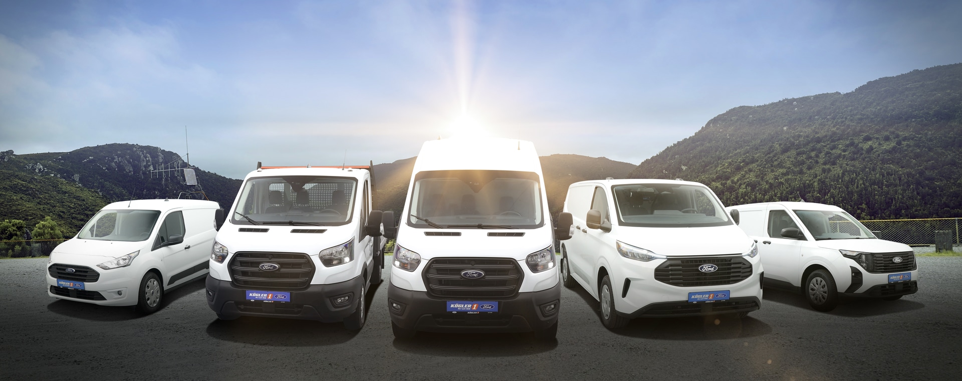 Ford Transit Modelle kaufen - Kasten, Kombi oder Pritsche | Ford Kögler